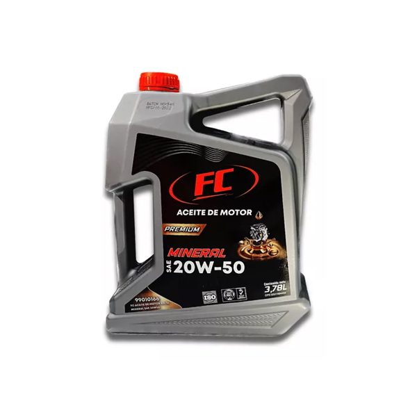 GALÓN 3.78L FC 20W50 MINERAL - LUBRIFLASH